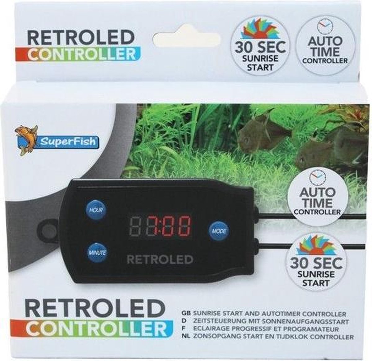SuperFish RetroLed Controller - Aquariumverlichting - Zonsopgang | bol