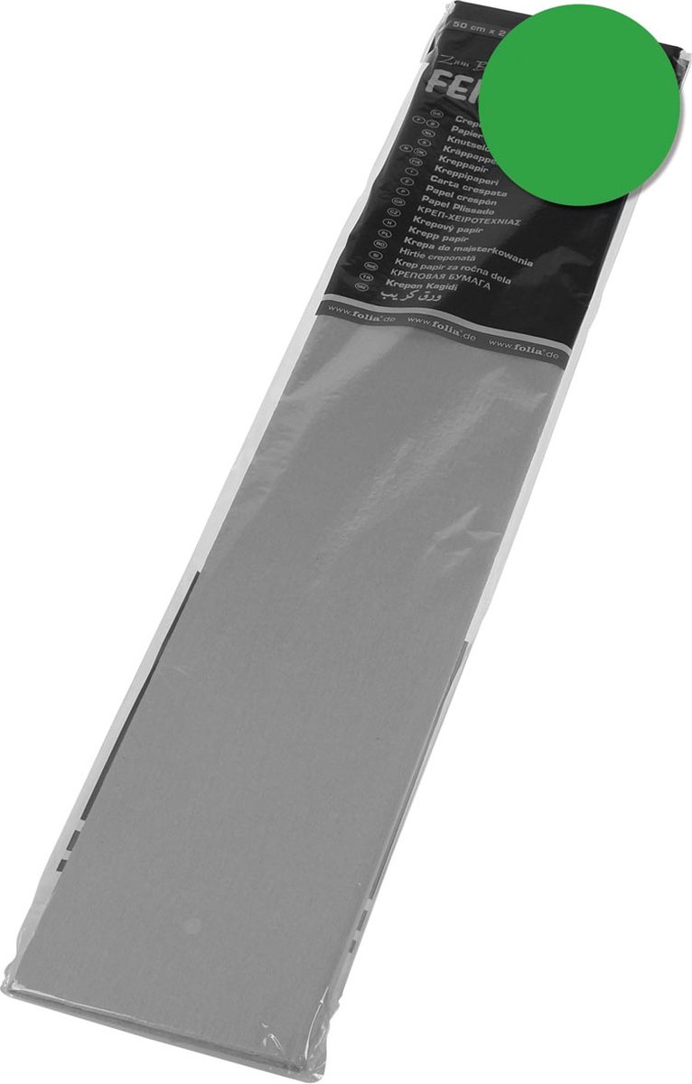 Crêpepapier - Geel groen - 250x50cm | bol.com