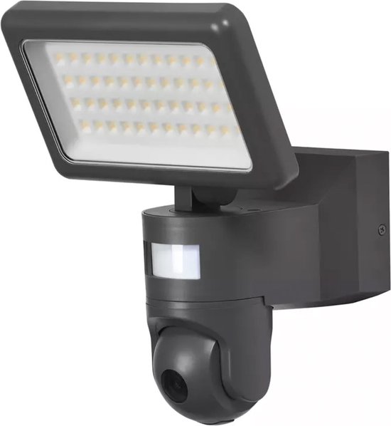 Ledvance Smart+ WiFi LED Breedstraler Buitenverlichting Donker Grijs ...