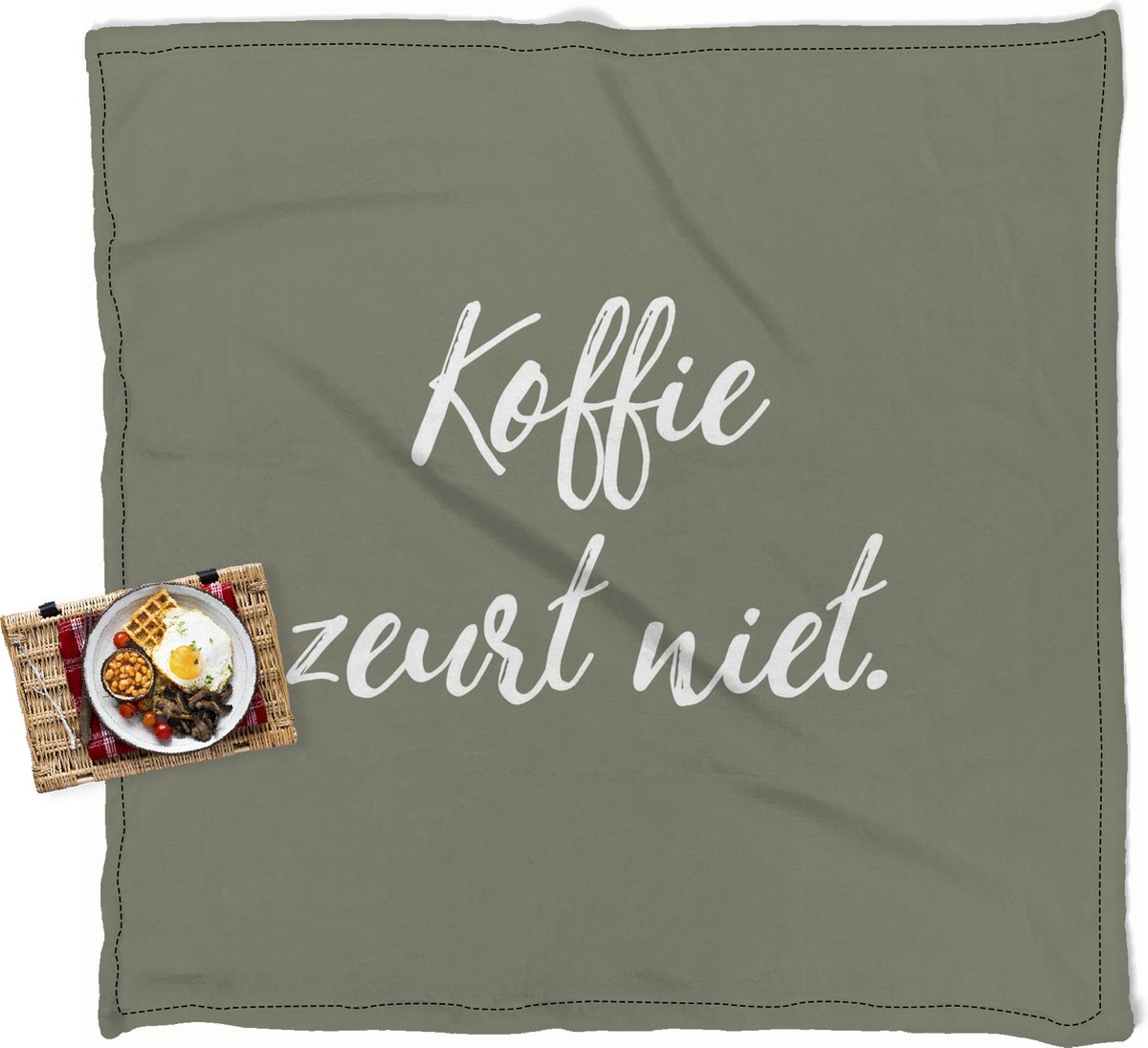 Waterdicht Picknickkleed - Geschikt als Strandlaken / Strandmat ...