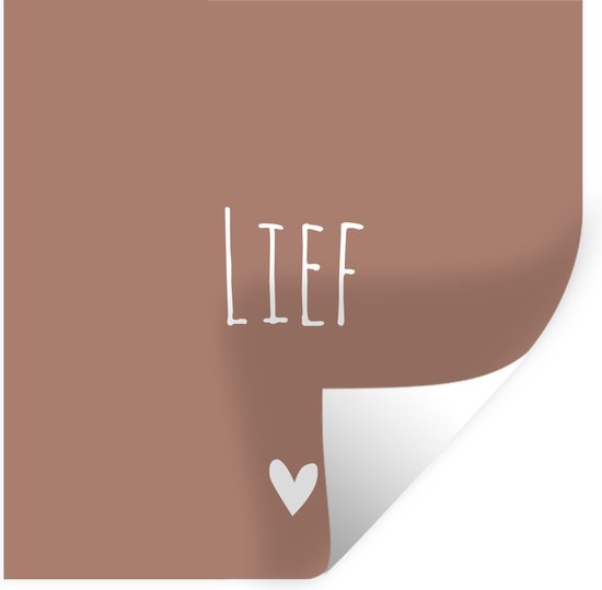 Muurstickers - Sticker Folie - Spreuken - Lief - Quotes - 100x100 cm ...
