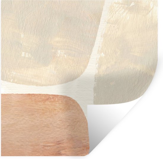 Muurstickers - Sticker Folie - Vintage - Abstract - Pastel - 50x50 cm ...