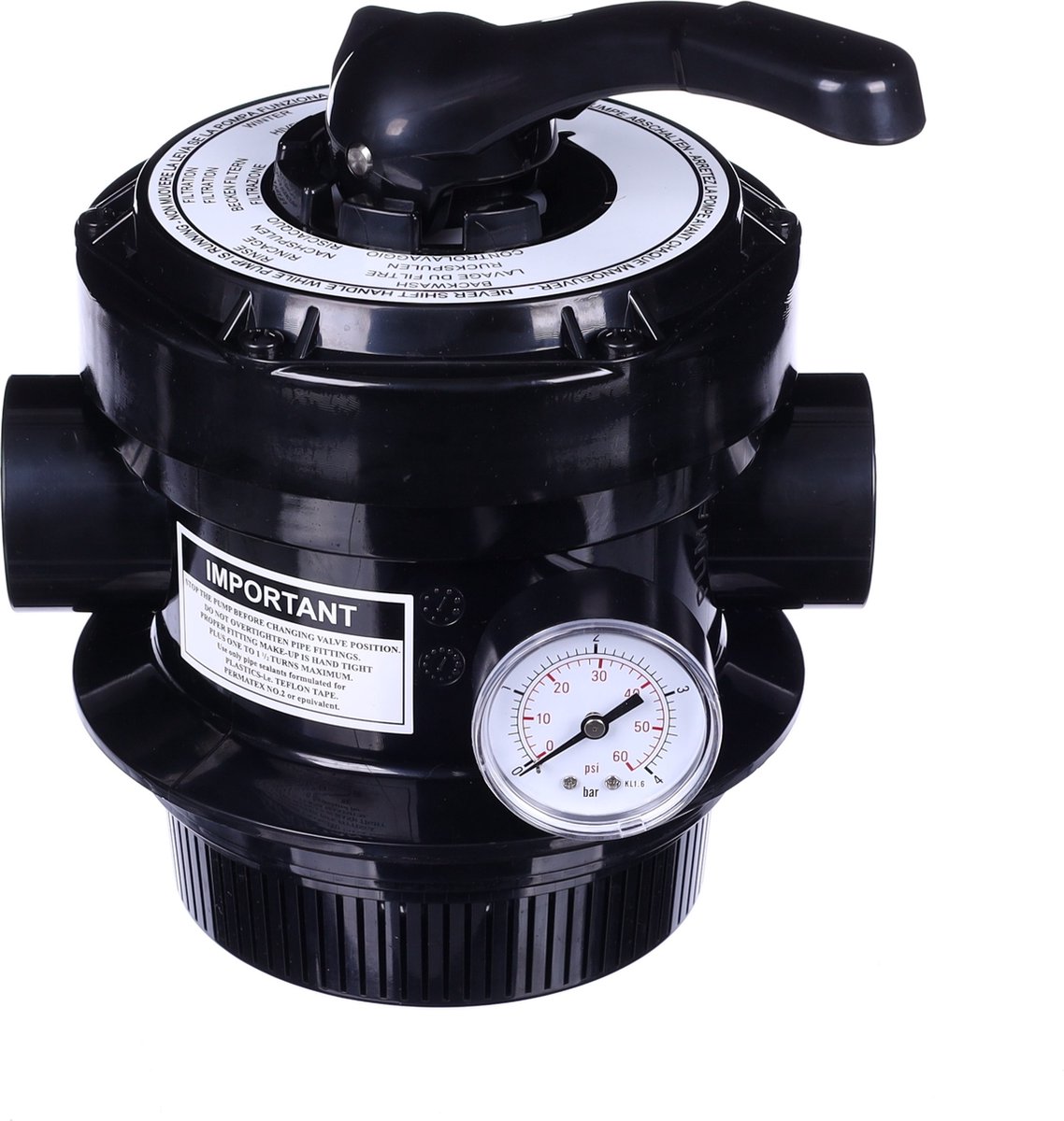4-wegklep zandfilter 300 | bol.com
