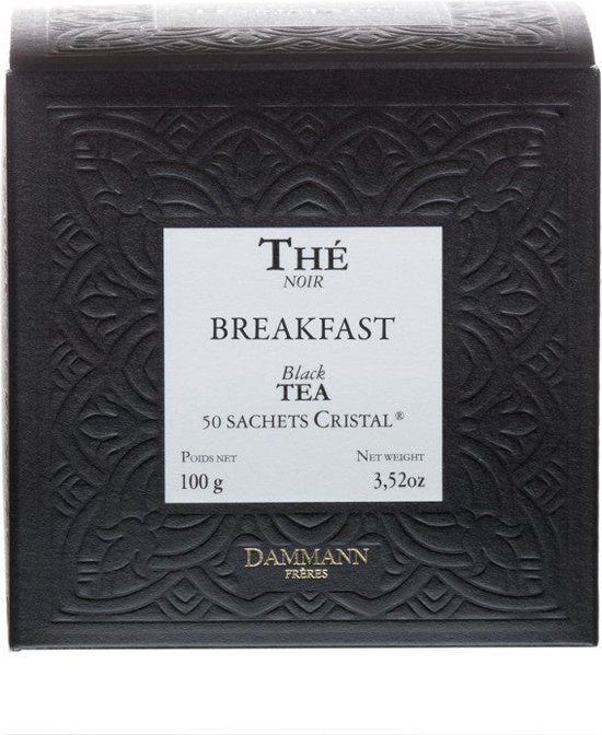 Dammann Frères - Breakfast - 50 theezakjes - Assam - Darjeeling ...