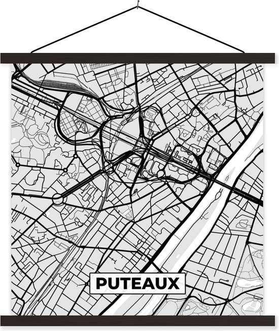 Posterhanger incl. Poster - Schoolplaat - Puteaux - Frankrijk ...