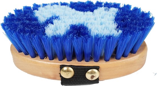 Horka BORSTEL HOUT ZACHT PONY Hout Zwart | bol