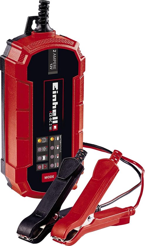 Acculader, voor auto- en motoraccu's, volautomatische intelligente ...
