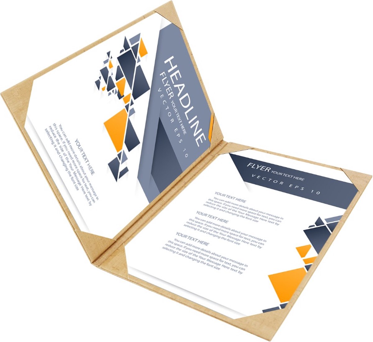 Goodline® - Presentatiemap / Showmap - 2x A4 - Kurk | bol.com