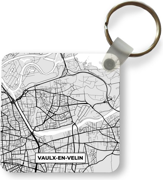 Sleutelhanger - Uitdeelcadeautjes - Stadskaart - Frankrijk - Kaart ...