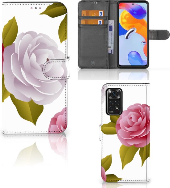 Wallet Book Case Xiaomi Redmi Note 11 Pro 5G/4G Telefoon Hoesje Cadeau ...
