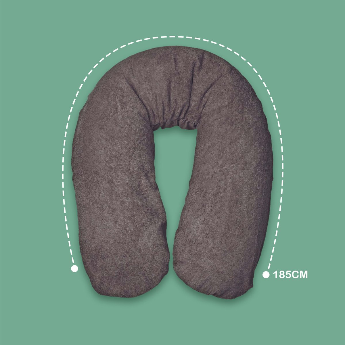 Form Fix XL Zwangerschapskussen - Voedingskussen - Zijslaapkussen - Body Pillow -... | bol.com