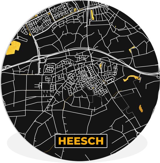 Wall Circle - Wall Circle Indoor - Map - Map - Heesch - City Map - Or ...