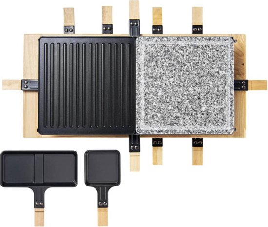 Bestron XL Raclette Grill, ensemble électrique Party-Raclette-Grill ...