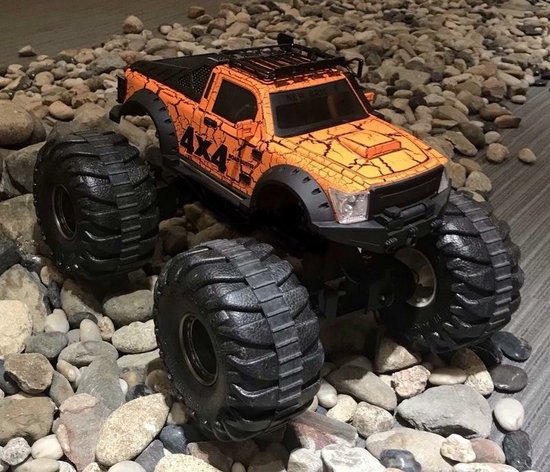 New Bright - Meg-Zilla 1:8 R/C - Orange (471182) | bol