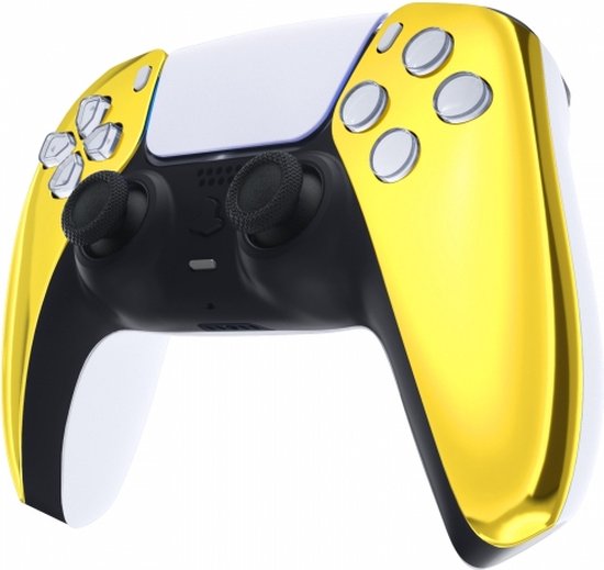 Manette Dualsense sans fil PS5 - Chrome Gold Custom | bol.com
