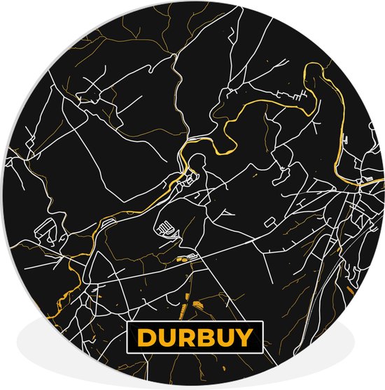Wall Circle - Wall Circle Indoor - Map - Durbuy - Map - City Map - Or ...