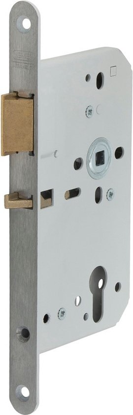 Insteekslot - RVS geborsteld - RVS - Nemef - Nemef 649 - centraalslot ...