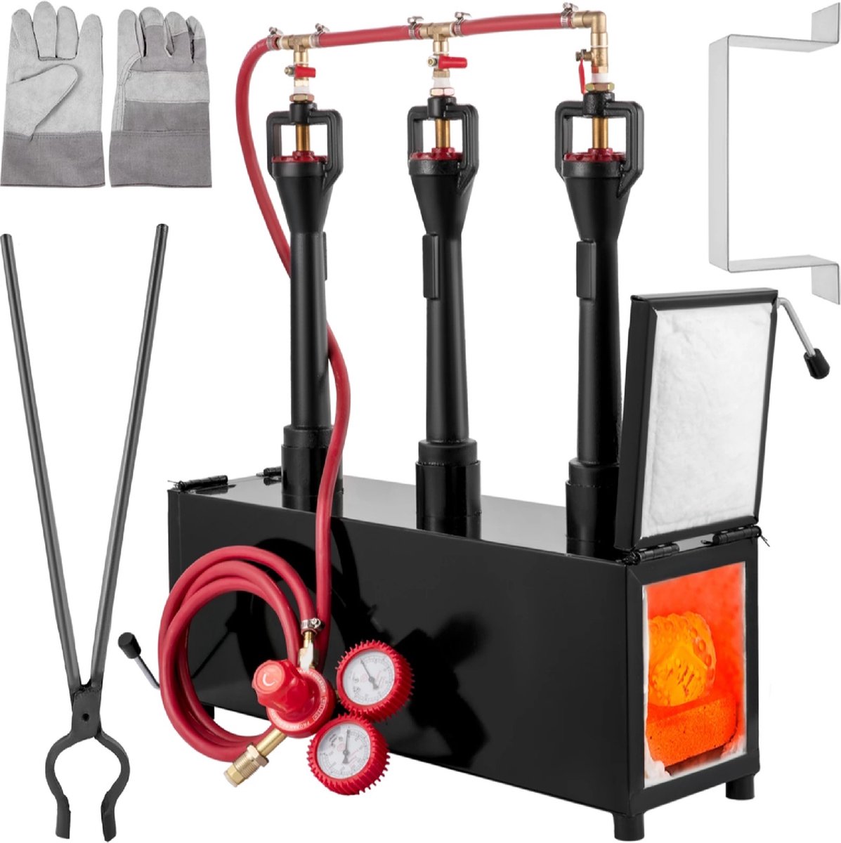 Luxiqo® Smeedoven - Smeltoven - Smeltgereedschap - Propaan Smeltoven ...