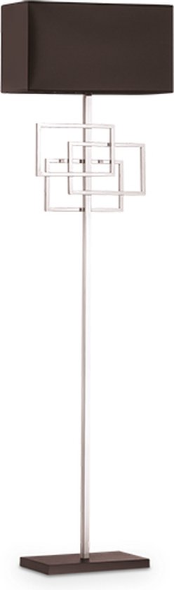 Ideal Lux Luxury - Vloerlamp Modern - Chroom - H:162cm - E27 - Voor ...