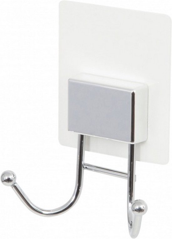 dubbele ophanghaak Bestlock Magic 10,5 x 4,5 x 13 cm wit | bol.com