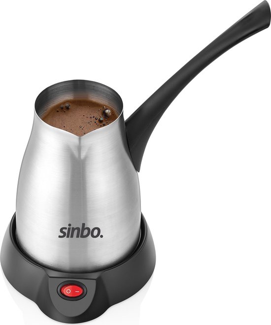 Sinbo SCM-2957 Elektrische Koffiepot Koffiezetapparaat Inox - Turkse ...
