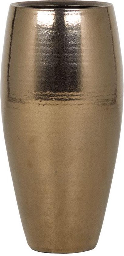 Ter Steege Amora pot high 22x22x45 cm Gold bloempot binnen | bol