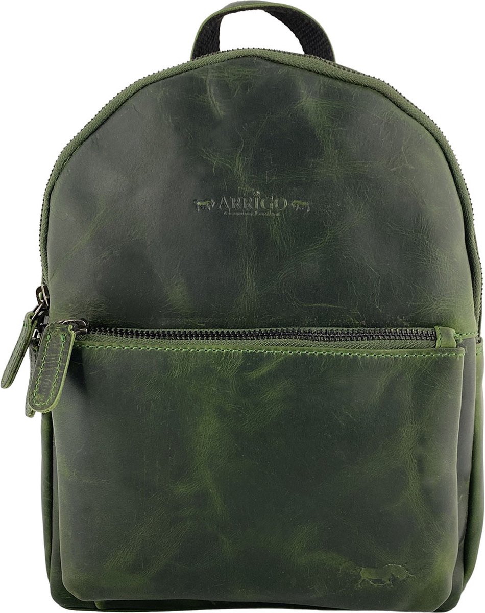 Rugzak Dames • Rugzakje • Rugtas • Kleine Rugzak - Leren Rugzak • Leer ...