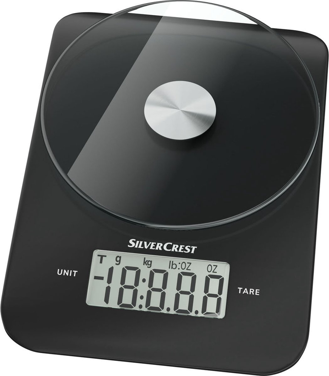 Balance de cuisine Silvercrest - Zwart - Ronde - Belle balance rétro ...