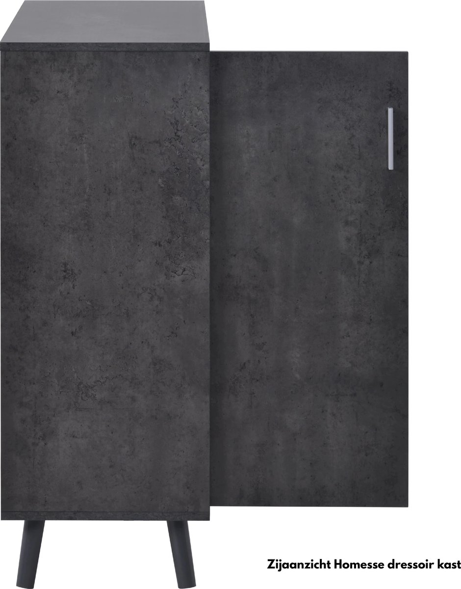 Homesse dressoir kast – kast – multifunctionele kast – kast met deur ...