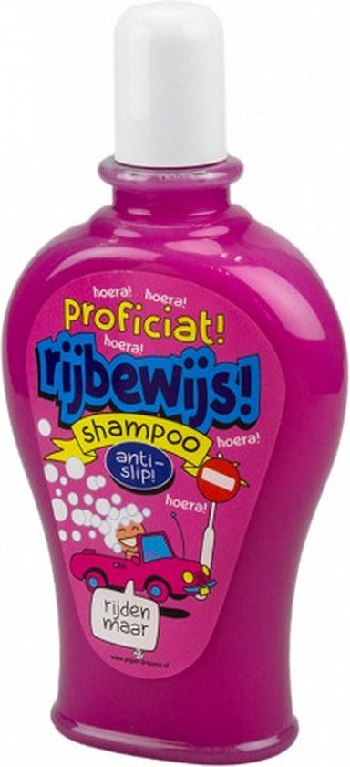 shampoo Fun Rijbewijs 350 ml roze | bol.com
