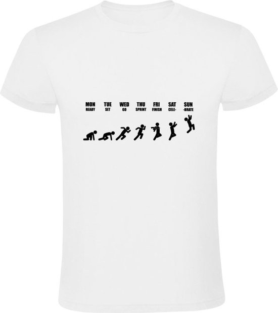 Cele-brate Heren T-shirt | Collega | Verjaardag | Party | Wit | bol.com