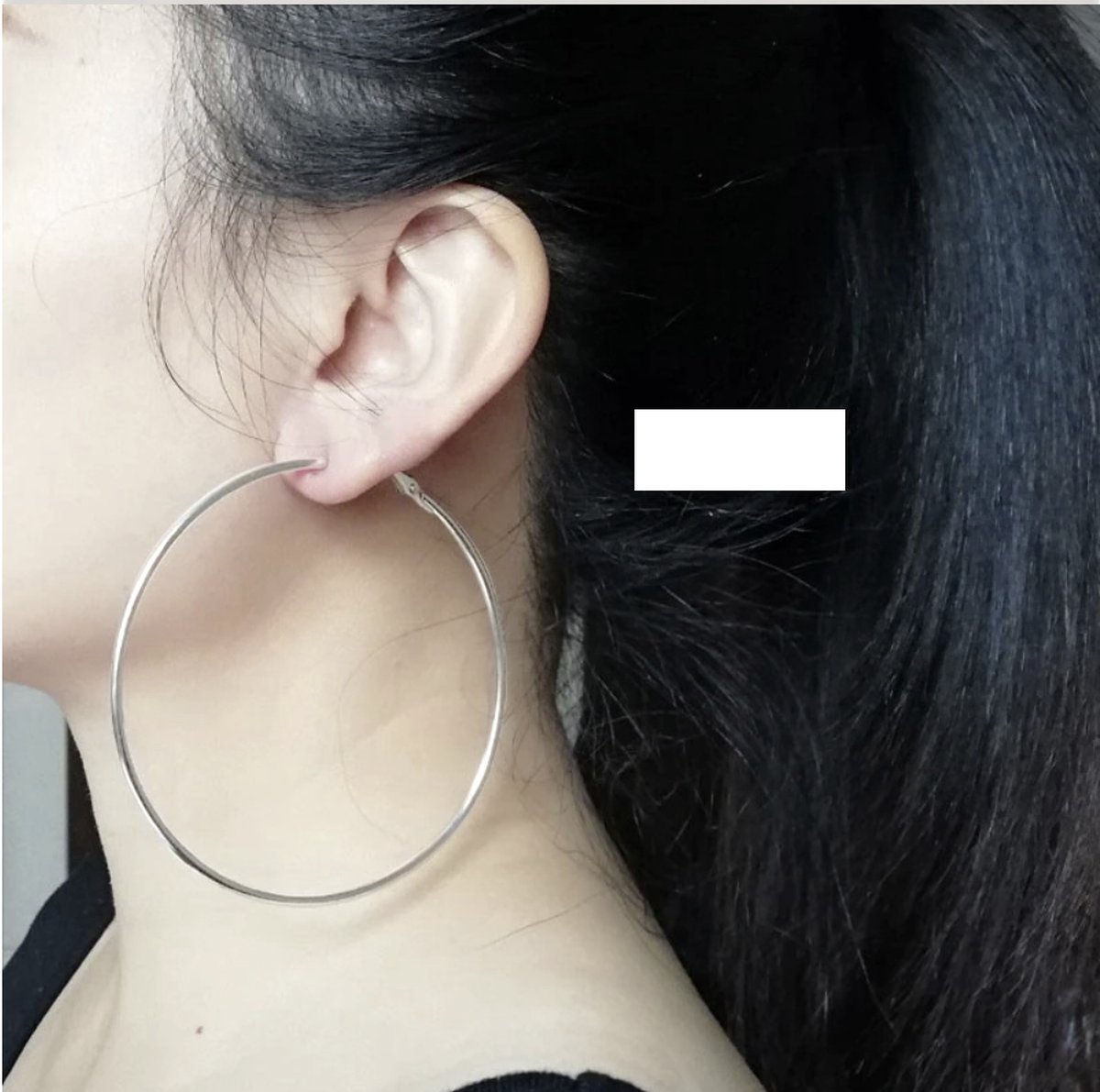 Cabantis Grote Ring Oorbel - Oorbellen Dames - Oorbellen Heren ...