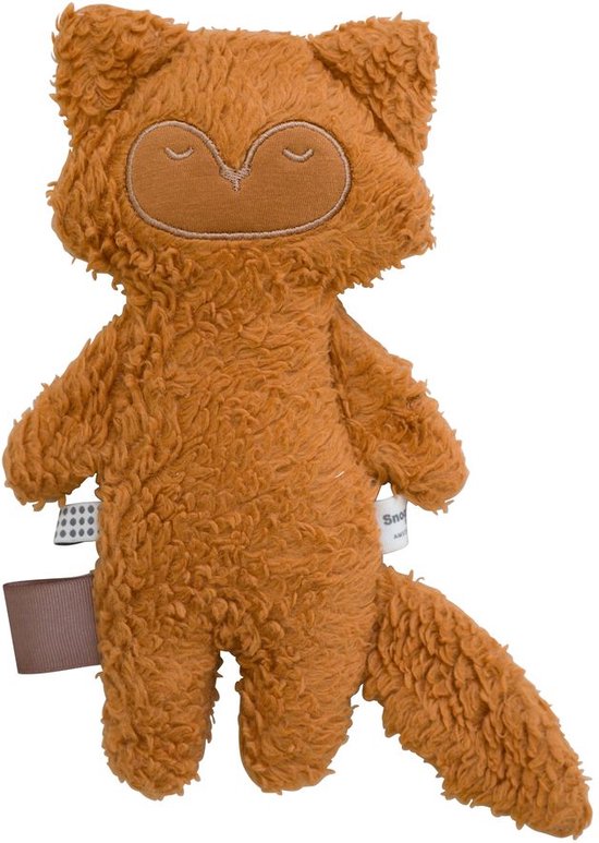 Knuffel vos foxy organic - milky rust | bol.com