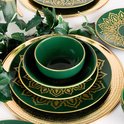 Topkapi Groen Servies set 24 Delig 6 Persoons | bol