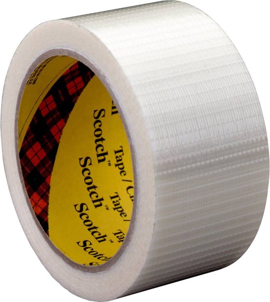 3M 3M 89595050 Filament-tape Scotch Transparant (l x b) 50 m x 50 mm 1 stuk(s) | bol.com