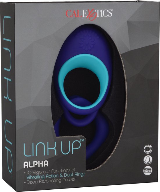 CalExotics - Link Up Alpha - Rings Blauw | bol.com