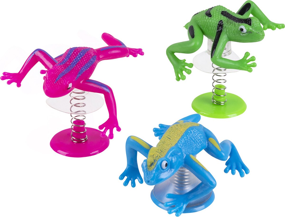 Omhoog springende kikkers gekleurd. | Games | bol.com