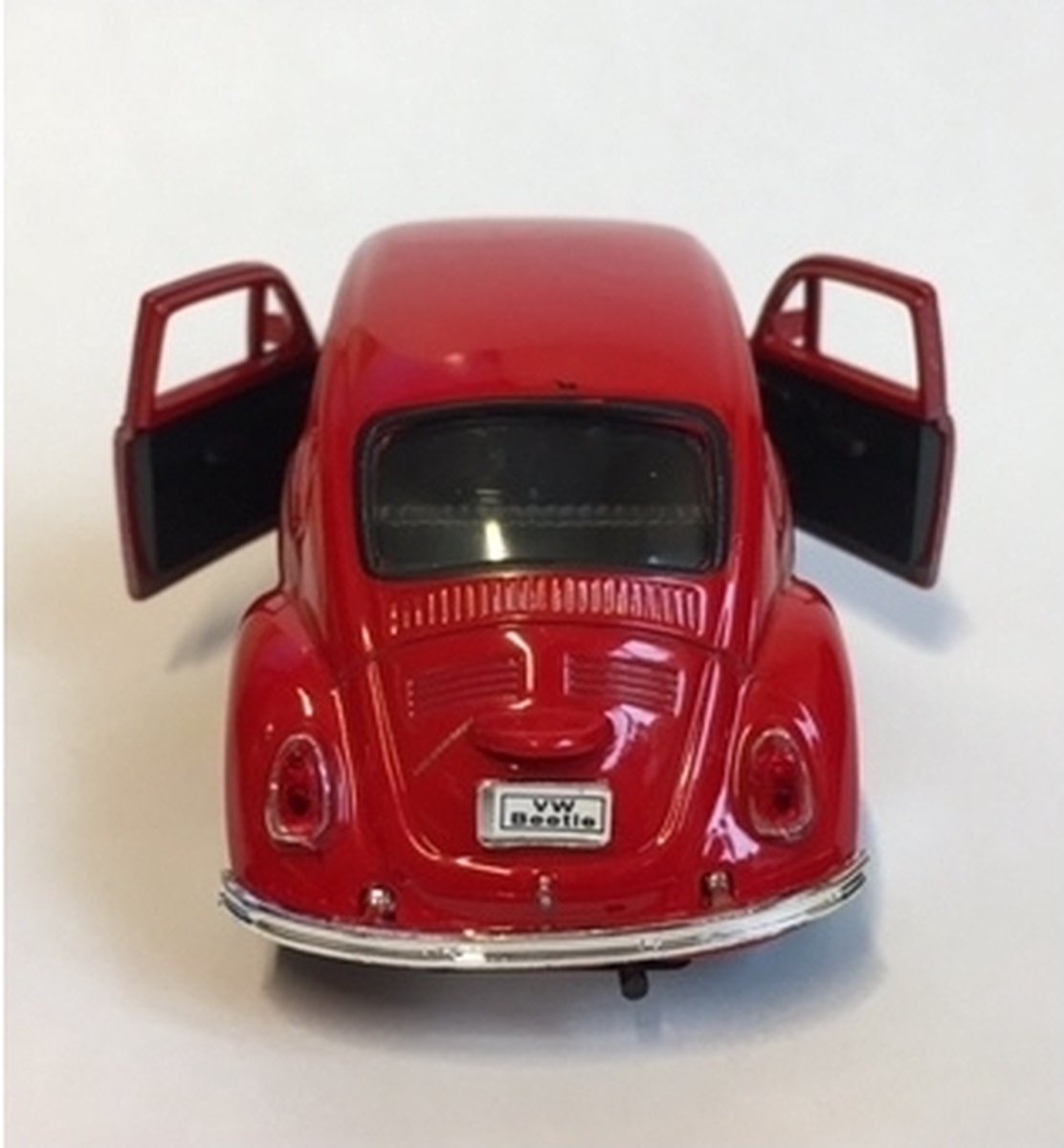 Speelgoed Volkswagen Kever rode auto 12 cm | bol.com