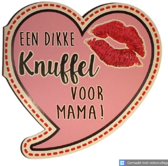 4 Luxe Moederdag Wenskaarten - Mama Moeder Ma Wens Kaart - 1 Motief ...
