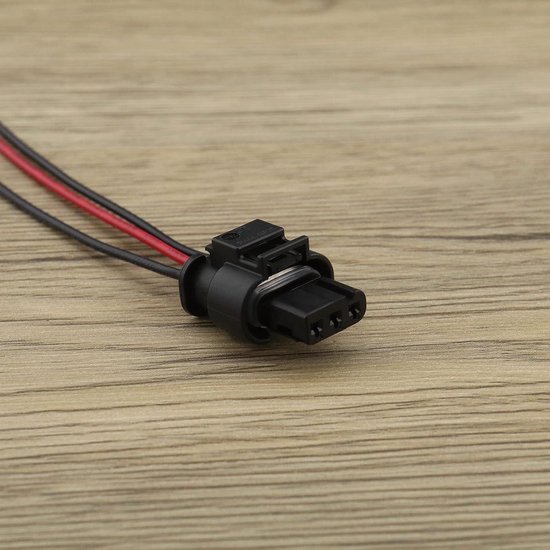 3 Pin Auto PDC Sensor Kabel Plug Harnas Vervanging 3C0973203 1452669 ...