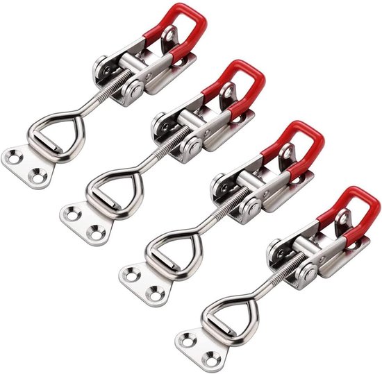4 Stuks Verstelbare spansluiting 180 kg - Spansluiting Klemsluiting ...