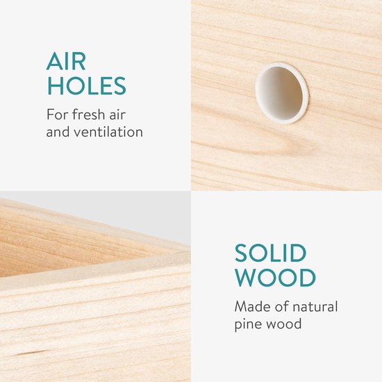 Mrs. Jones Bijenhotel hout metaal verluchtingsgaatjes hommelhuis ...