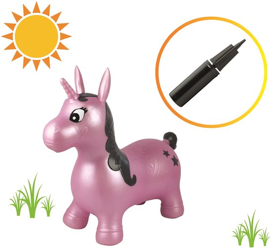 Lexibook Opblaasbare Spring pony Pluche | bol