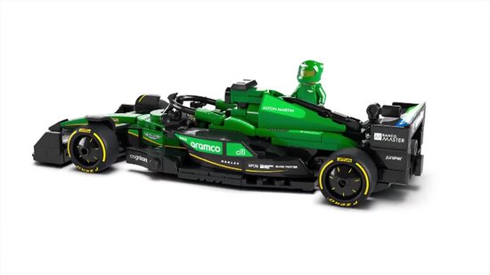 LEGO Speed Champions Aston Martin Aramco F1 AMR24 racewagen Set - 77245 ...