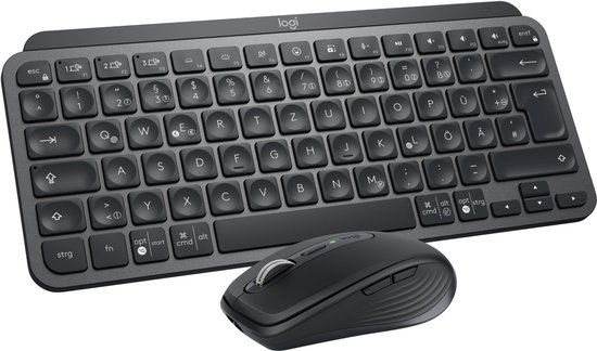 Logitech 920-011054 toetsenbord Inclusief muis RF-draadloos + Bluetooth QWERTZ Duits... | bol