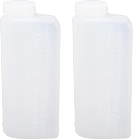 Fuel Oil Mixing Bottle 2PCS 600ML - Professional Container for Chainsaw ...