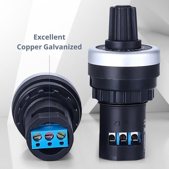 Potentiometer 22mm 2K Panel Mount VSD VFD for Variable Frequency ...