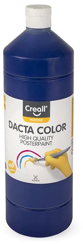 Creall Dacta Color plakkaatverf blauw. | bol