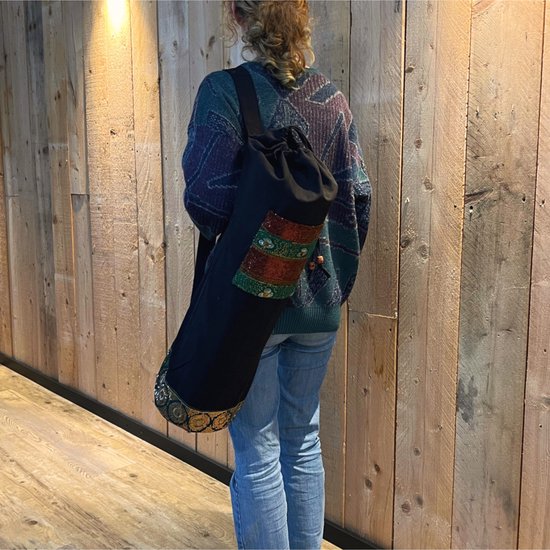 Yogastyles Yogatas XL Zwart met Glitters | bol