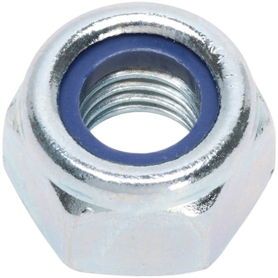 Wurth - ISO 10512 staal 8 galv verzinkt fijne draad - Zeskantmoer met ...